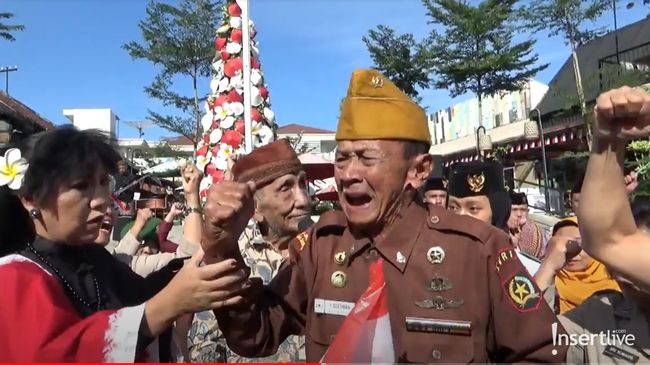 Veteran Pejuang berkumpul di HUT RI ke-78