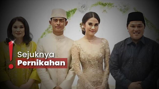 Jadi Saksi Nikah Arhan-Azizah, Erick Thohir: Langgeng Sampai Kakek-Nenek