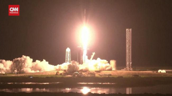 Spacexs Falcon 9 Rocket Successfully Launches Nasas Crew 7 Mission