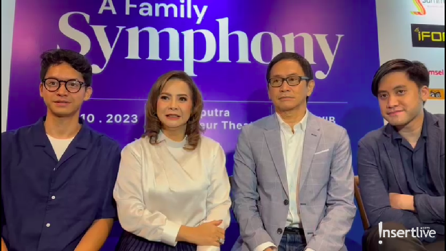 Konser 'A Family Symphony' Jadi Ajang Kumpul Keluarga Addie MS Lepas Rindu