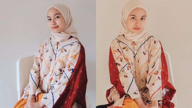Mix and Match Modis dengan Celana Motif ala Tsana Si Penulis, Yuk Tiru!