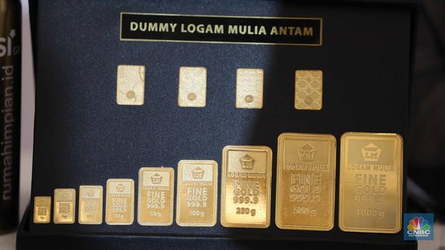 Harga Emas Meroket, Emas Antam Pecah Rekor Jadi Rp 1,19 Juta