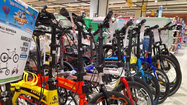 Murah! Sabtu & Minggu Ini Transmart Jual Sepeda Lipat Cuma Rp 1,3 Juta