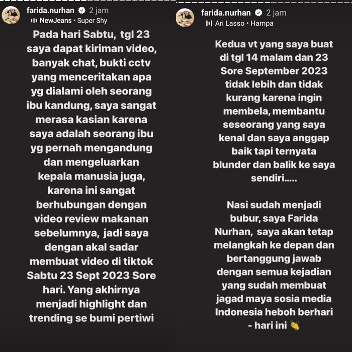 Farida Nurhan Buka Suara Usai Konflik dengan Codeblu Viral di TikTok hingga Menyeret Anak dan Cucu