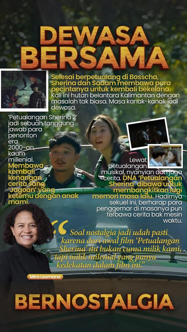 Petualangan Sherina 2, Meramu Nostalgia