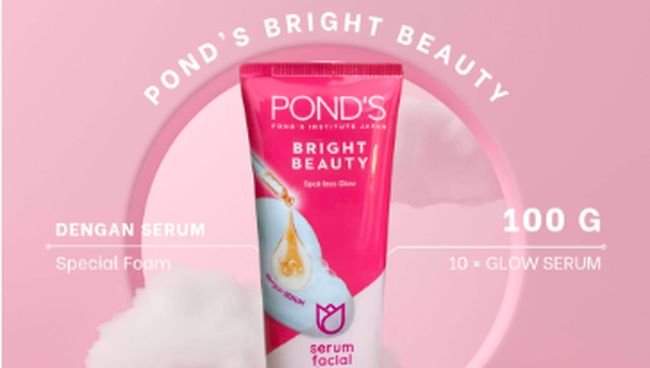Review Ponds Bright Beauty Serum Facial Foam, Efektif Bikin Kulit Wajah ...