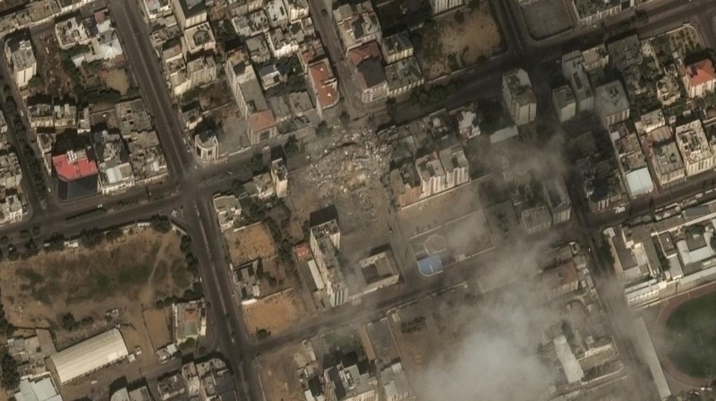 Citra Satelit, Potret Terbaru Kondisi Gaza yang Hancur Lebur - Foto 3