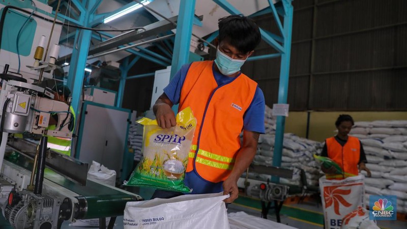 Ternyata Begini Penampakan Beras SPHP Dikemas di Gudang Bulog