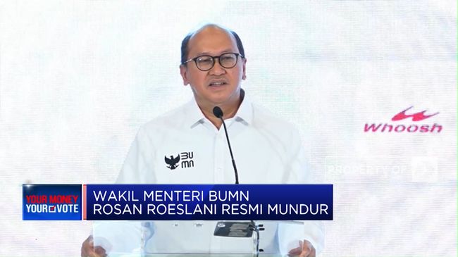 Wakil Menteri Bumn Rosan Roeslani Resmi Mengundurkan Diri