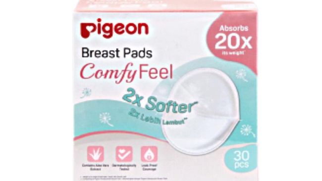 Review Pigeon Breast Pad ComfyFeel - Haibunda.com