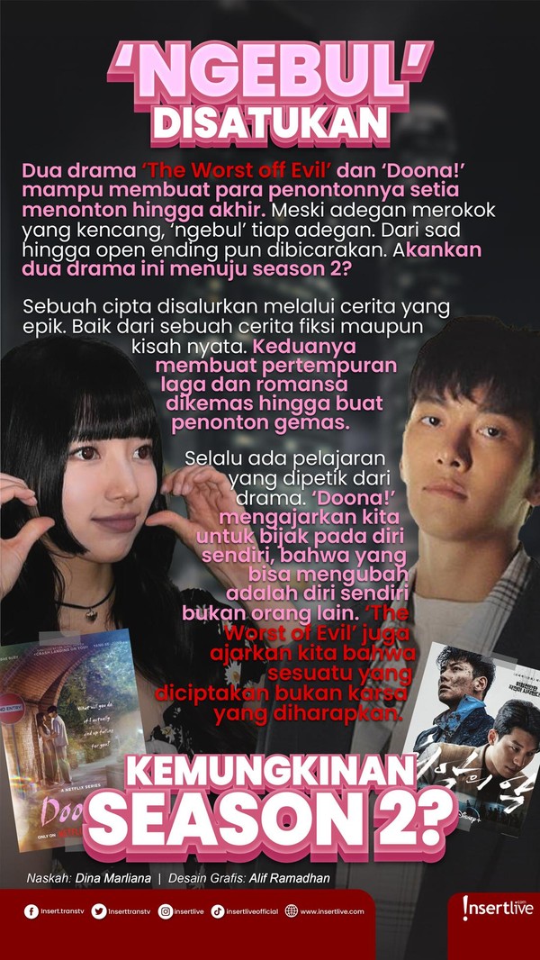 Rasa, Karsa, Drama The Worst of Evil dan Doona!