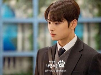 Penuh Pesona! Simak Potret Cha Eun Woo sebagai Guru Tampan di Drakor A Good Day to be a Dog - Foto 1