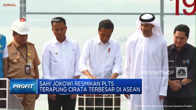 Video: Jokowi Resmikan PLTS Terapung Terbesar di ASEAN Video: Jokowi Resmikan PLTS Terapung Terbesar di ASEAN