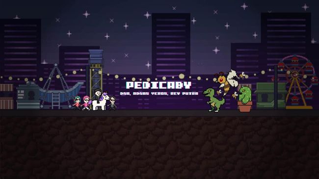 DNA, Adnan Veron, dan Rey Putra, Gabungkan Suara Unik dalam Lagu Pedicaby