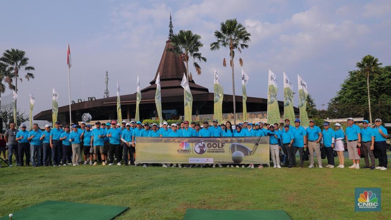 Seru! Ini Para Peraih Hadiah di Turnamen Golf CNBC Indonesia - Foto 3