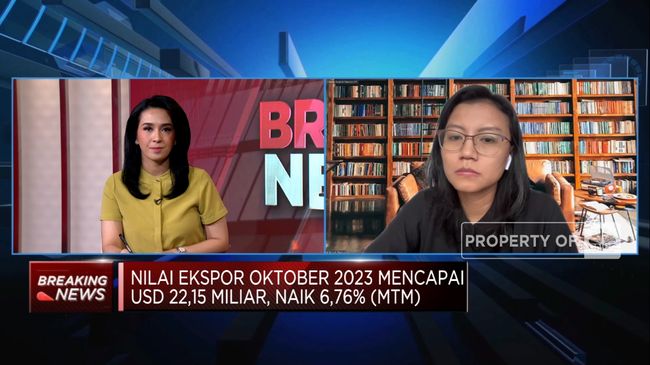 Ekspor RI di Oktober 2023 Anjlok 10,43% (YOY), Apa Sebabnya?