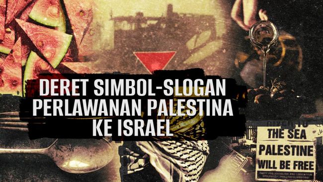 INFOGRAFIS: Deret Simbol-Slogan Perlawanan Palestina ke Israel