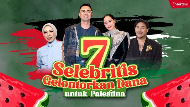Infografis: 7 Selebritis Gelontorkan Dana untuk Palestina