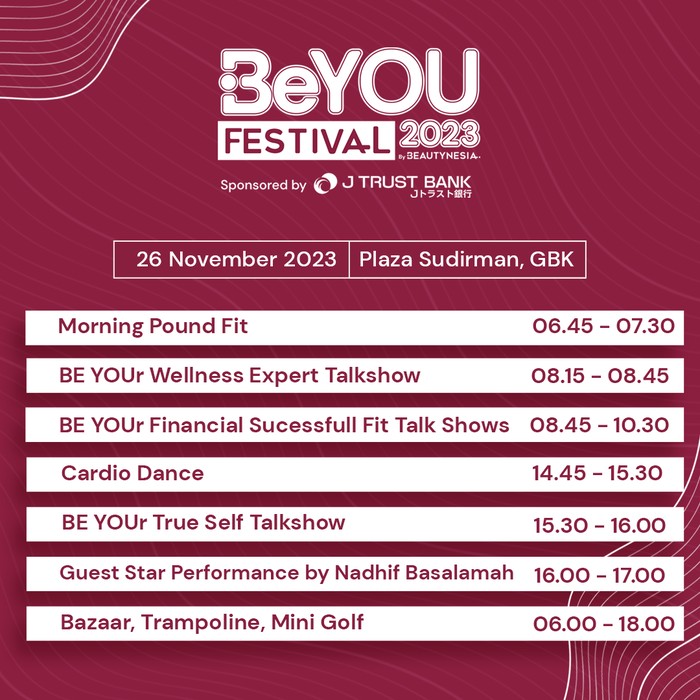 Ragam Keseruan yang Bakal Ada di BeYou Festival 2023, Seru-seruan sambil Upgrade Skill! Catat ...