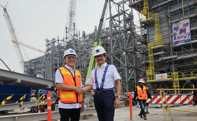 Tinjau Pabrik Tembaga Raksasa RI, Mendag Zulkifli Bilang Gini