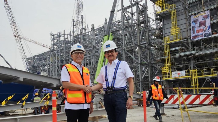 Tinjau Pabrik Tembaga Raksasa RI, Mendag Zulkifli Bilang Gini