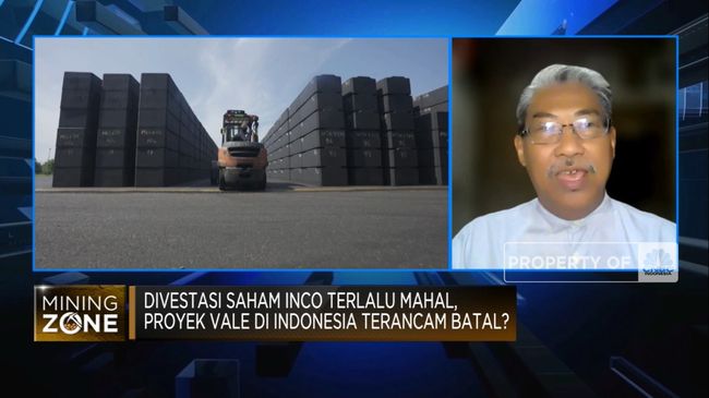 Divestasi Saham INCO Mahal, Proyek Vale Terancam Batal?