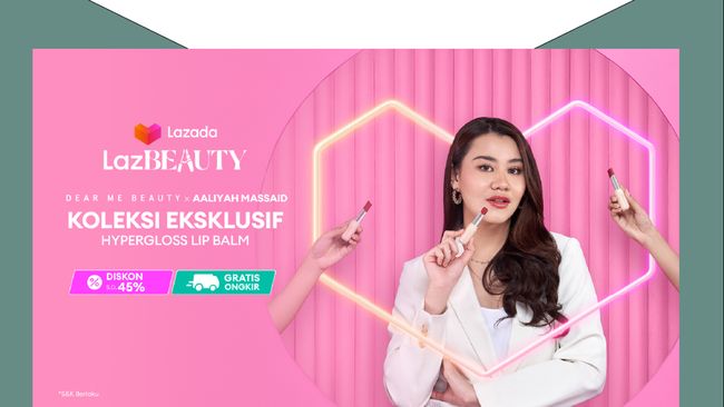 Dear Me Beauty X Aaliyah Massaid Rilis Kilauan Spesial untuk Lazada Fest 12.12 Pop-Up Festival