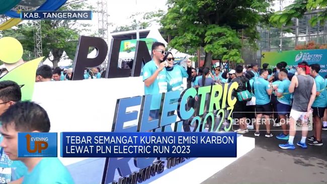 Semangat Kurangi Emisi Karbon Lewat PLN Electric Run 2023