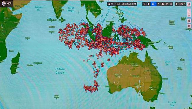 Ini Penampakan Kapal Nelayan RI Kompak Serbu Laut Australia