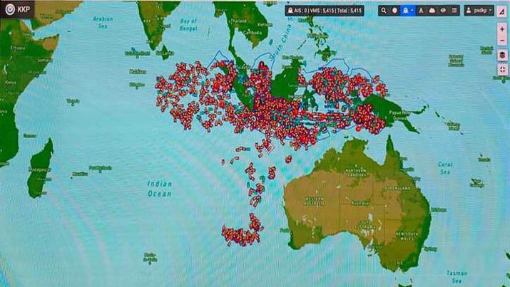 Ini Penampakan Kapal Nelayan RI Kompak Serbu Laut Australia