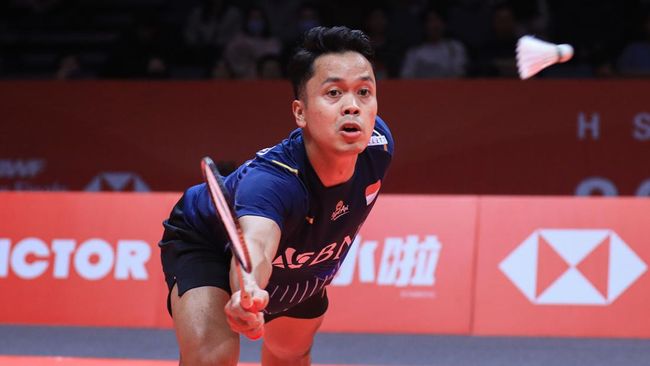 Hasil Malaysia Open: Sempat Tertekan, Ginting Lolos ke 16 Besar