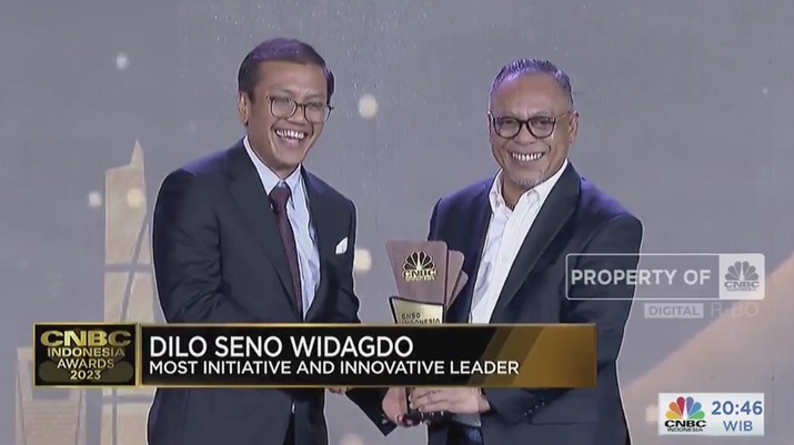Dilo S Widagdo Jadi The Most Initiative & Innovative Leader