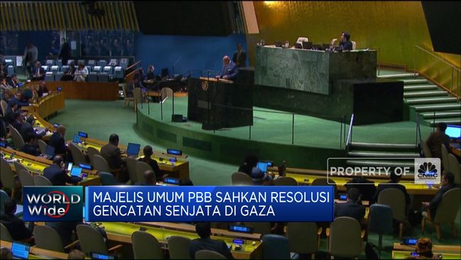Majelis Umum PBB Sahkan Resolusi Gencatan Senjata Di Gaza