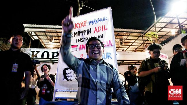 FOTO: Slepet Imin, Pertemuan Muhaimin dengan Anak Muda Jelang Debat