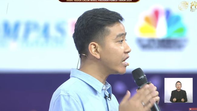 Gibran Janji Lanjut Program Jokowi yang Tak Lagi Jawa Sentris