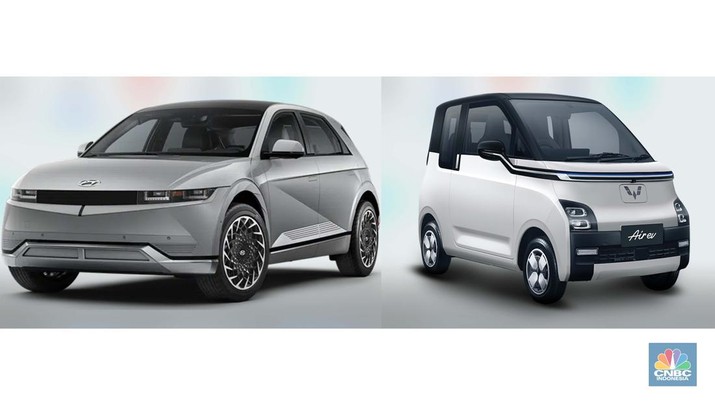 Tendang Air ev dan Ioniq 5, Ini Dia Raja Mobil Listrik di RI