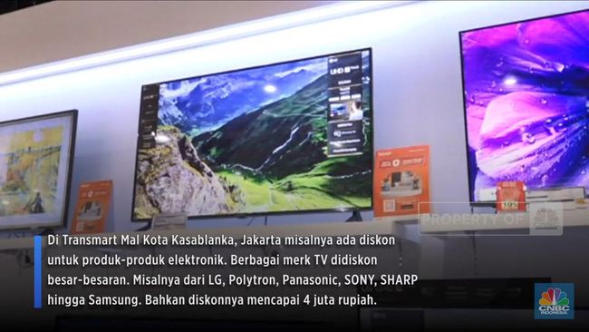 Beli TV Hemat Sampai Rp 4 Juta! Ini Kata Pembeli di Transmart