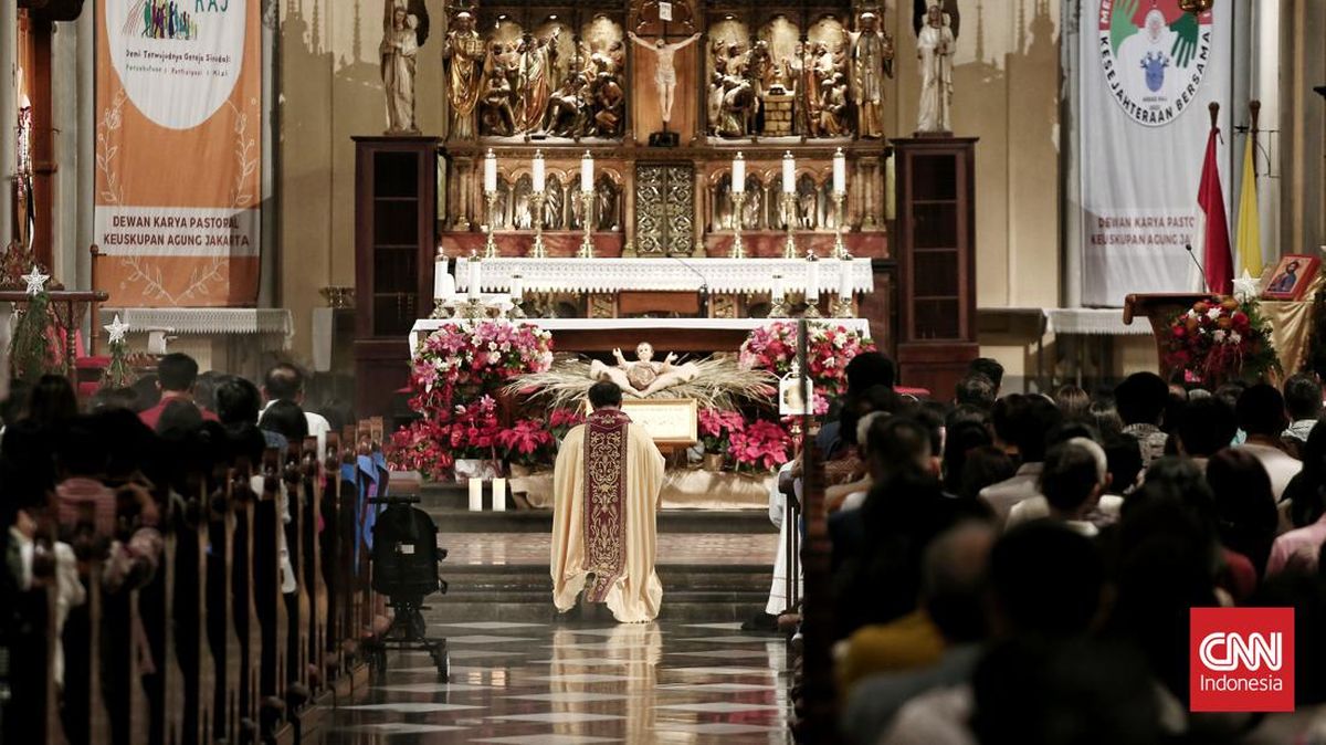Jadwal Lengkap Misa di Katedral Jakarta dan Lokasi Parkir Kendaraan