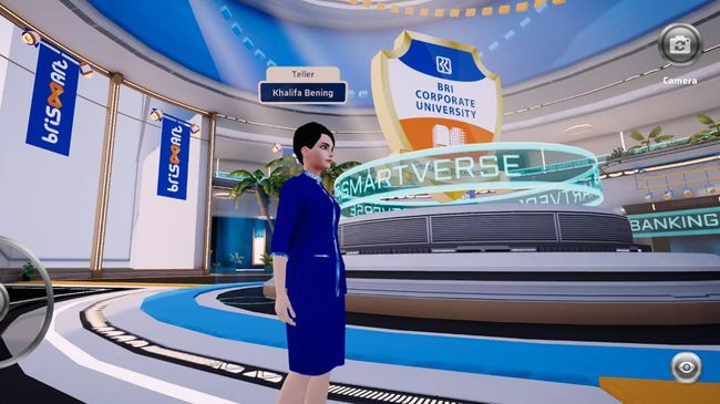 Canggih! BRI Hadirkan Platform Training Virtual BRISMARTVERSE