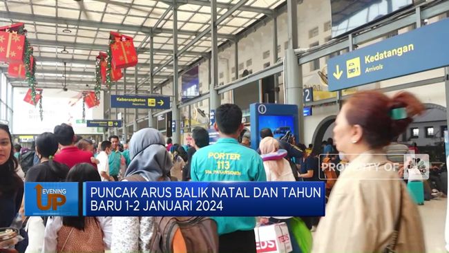 Video: Puncak Arus Balik Nataru Bakal Terjadi di Tanggal Ini Video: Puncak Arus Balik Nataru Bakal Terjadi di Tanggal Ini