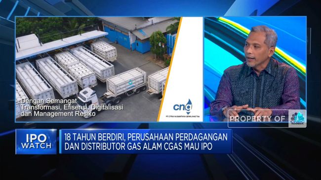 Incar Dana IPO Rp 179,6 Miliar, CGAS Perluas Pasar LNG Ritel & Biogas