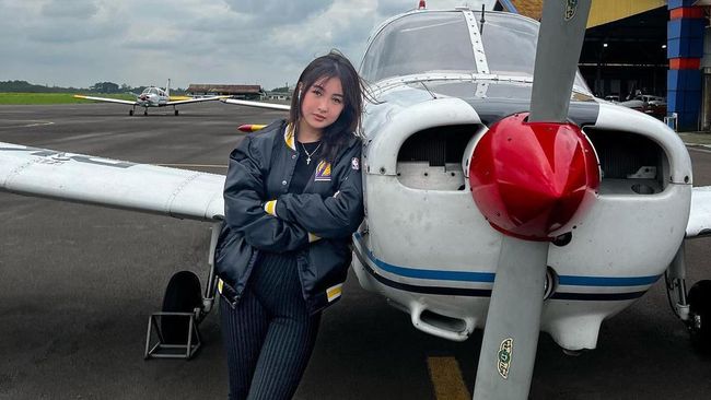 5 Potret Abigail Michelle, Pilot Viral yang Bawa Pesawat Sendirian demi ...