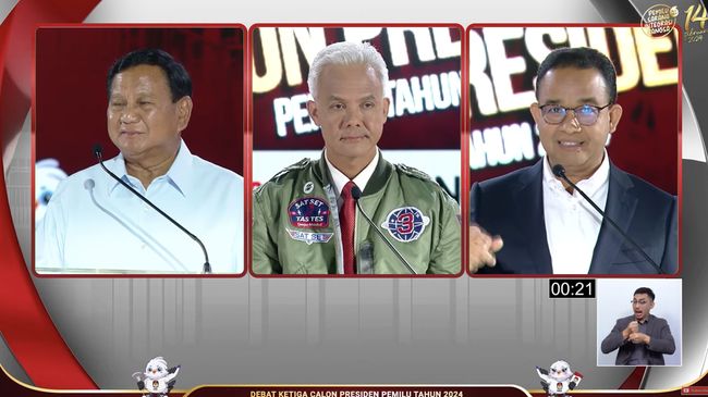 Quick Count 18:00: Prabowo Menang, Anies & Ganjar Jauh Tertinggal