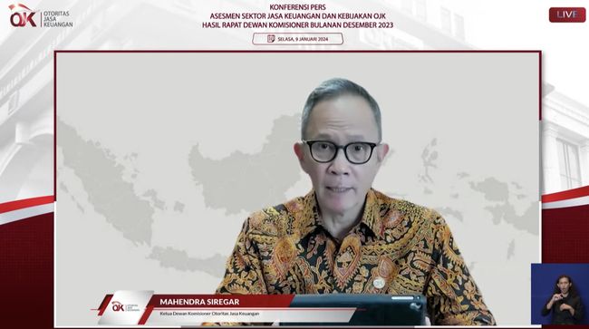 Bos OJK Blak-blakan Soal Suku Bunga The Fed, Sebut Ini Soal Resesi AS