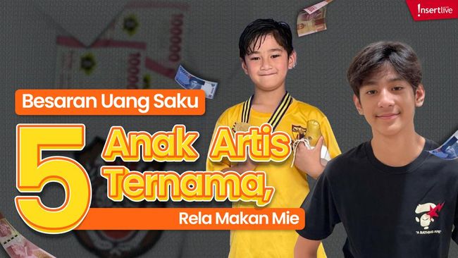 Infografis: Besaran Uang Saku 5 Anak Artis Ternama, Rela Makan Mie
