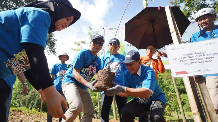 Aksi Dekarbonisasi, Program Hutan Pertamina Tanam 6 Juta Pohon