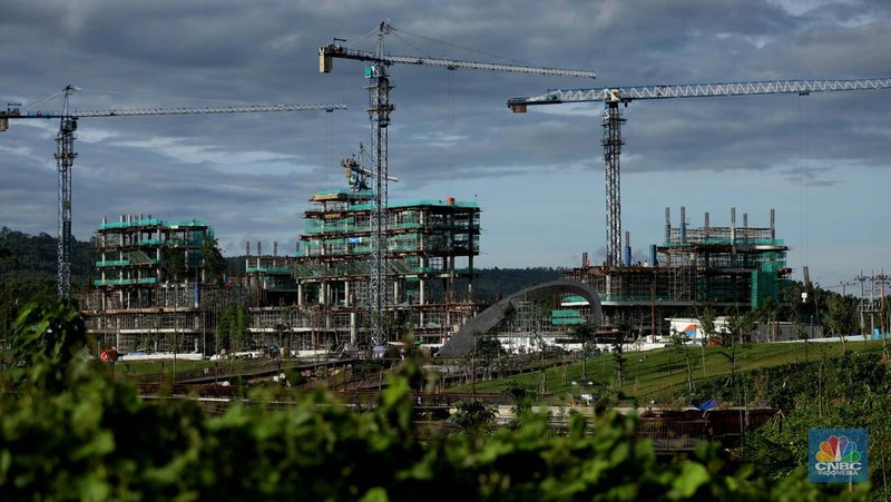 Melihat Progres Pembangunan Istana Presiden-Gedung Pemerintahan di IKN