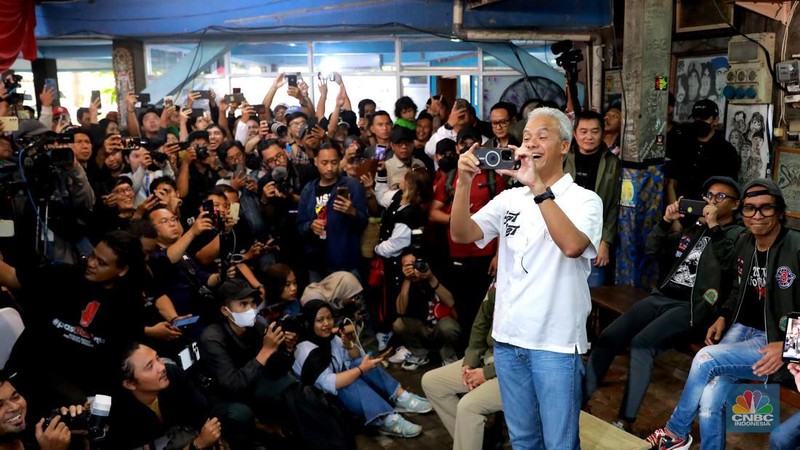 Salam Metal, Slank Deklarasi Dukung Ganjar-Mahfud di Pilpres 2024