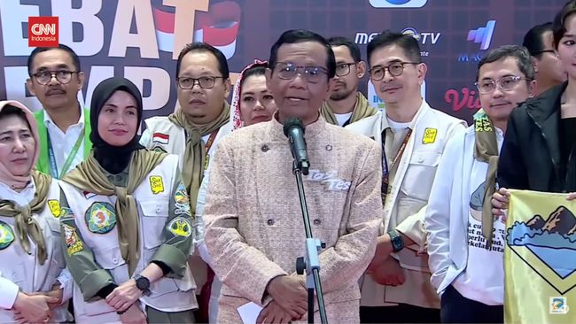 VIDEO: Mahfud MD Sebut Pertanyaan Receh Gibran Cuma Gimmick VIDEO: Mahfud MD Sebut Pertanyaan Receh Gibran Cuma Gimmick