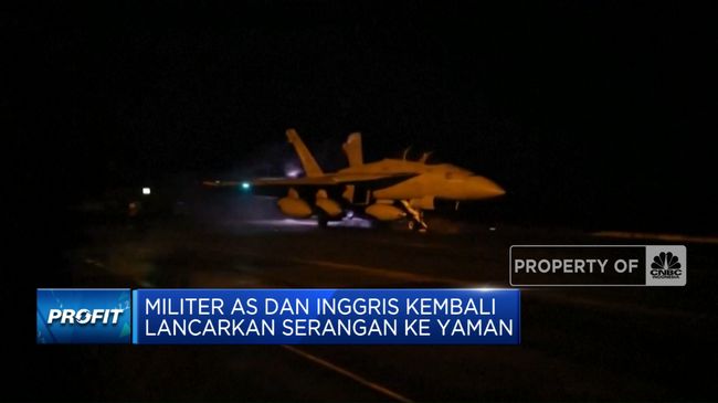 Video: Militer AS dan Inggris Kembali Lancarkan Serangan ke Yaman